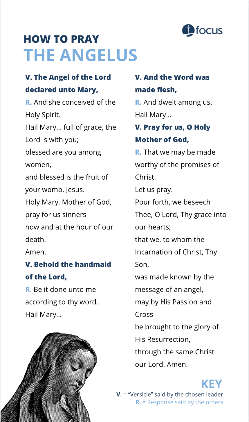 How to Pray: The Angelus - FOCUS